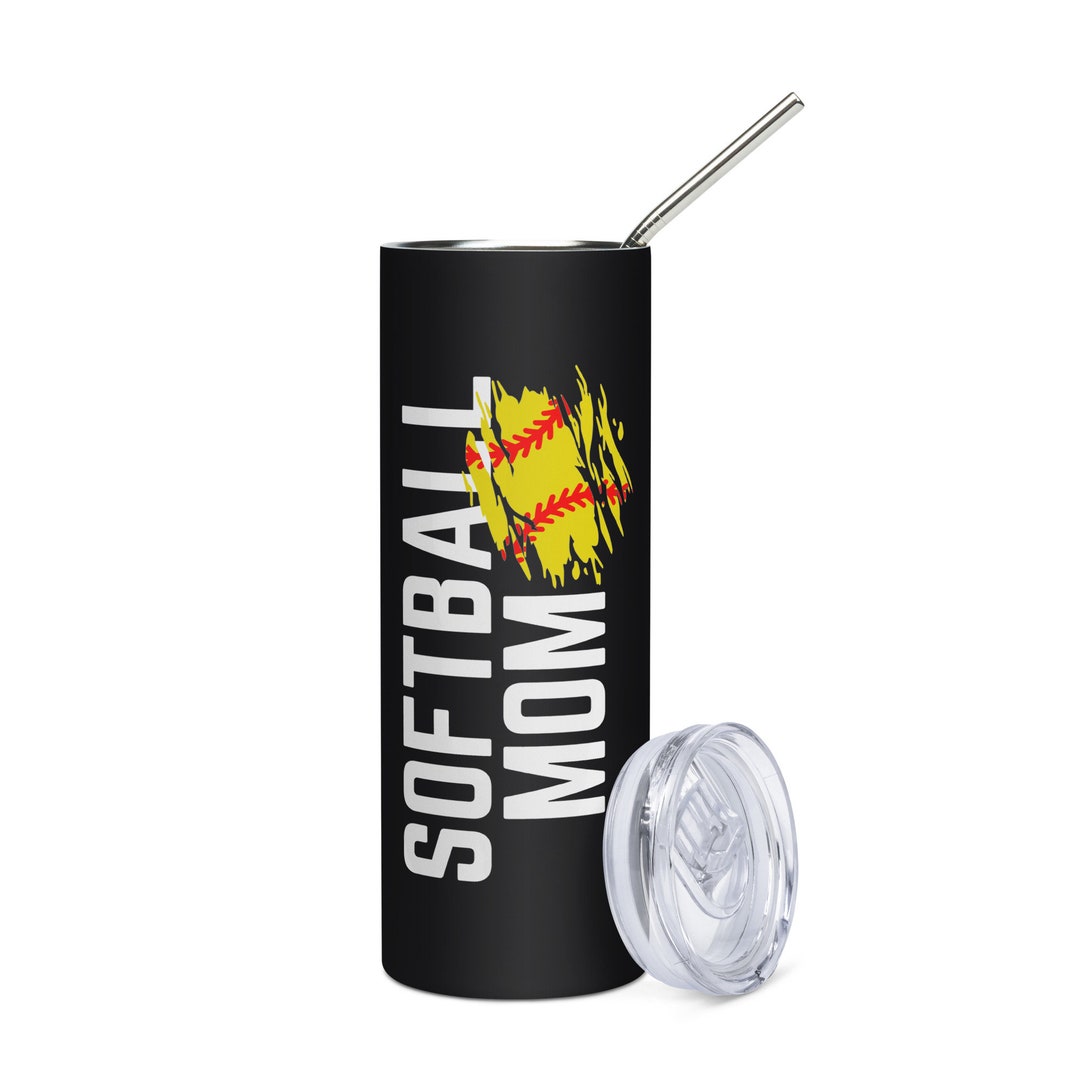 Softball Mom Tumbler Softball Mom Gift Tumbler for Softball Mom - Etsy
