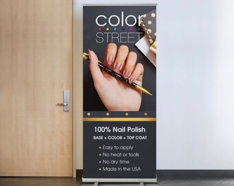 Color Street Banner | Etsy