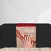 Pink Zebra Table Runner and Black Table Cloth Combo, Pink Zebra Runner ...