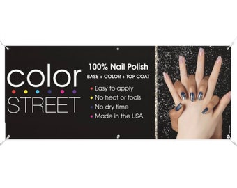 Color Street Banner | Etsy