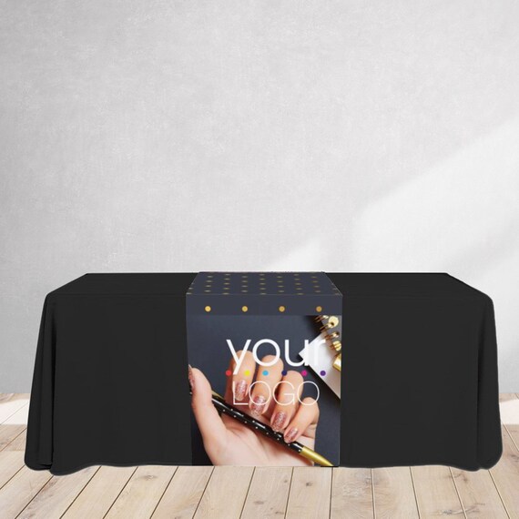 Linens Full color table cloth Color Runner Custom Nails Table Runner ...