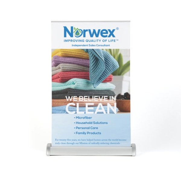 Table Top Retractable Banners - Etsy