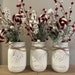 Softball Mason Jars, Softball, Rustic, Sports, Mason Jars, Play Ball - Etsy