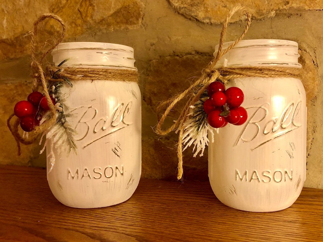 Christmas Jar, Holiday Jar, Winter Har, Winter, Snow, Christmas, Merry ...
