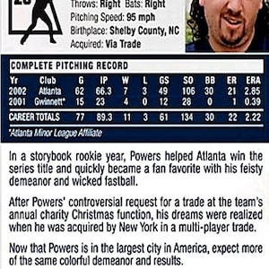 KENNY POWERS AKA Danny Mcbride From Eastbound & Down 1962 Style Custom Made Art Card ### 50% off ...