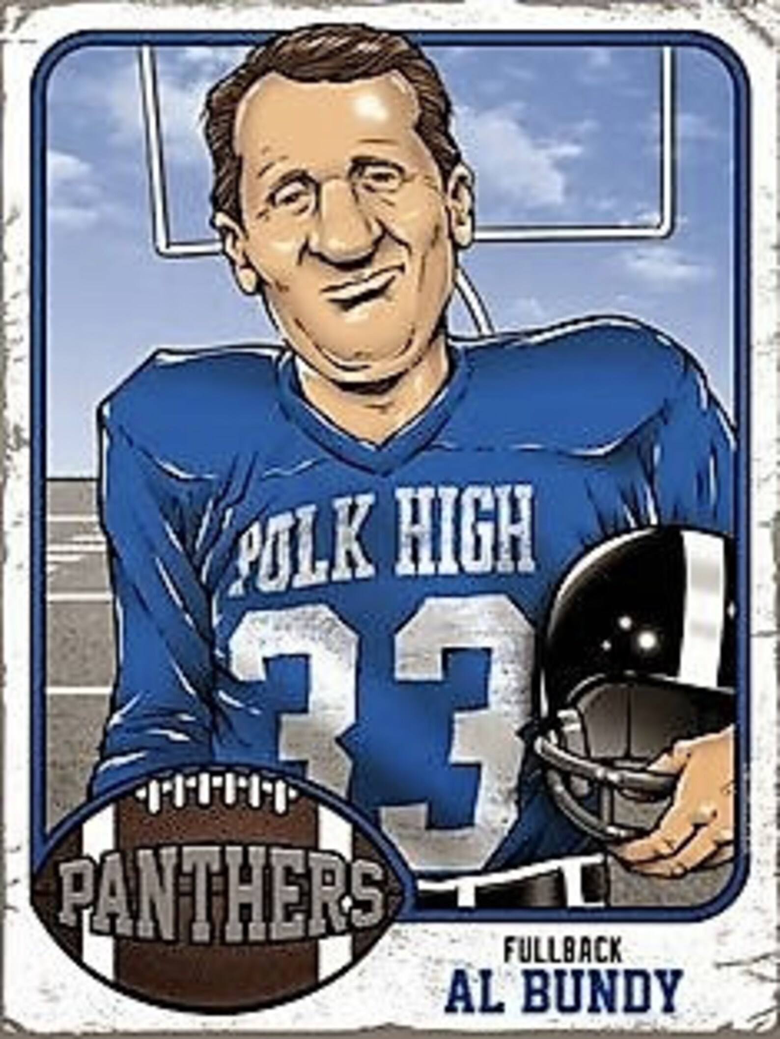 ED O'NEILL as Al Bundy From POLK High Style Custom Made Card ## Free ...
