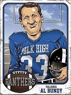 ED O'NEILL as Al Bundy From POLK High Style Custom Made Card ## Free ...