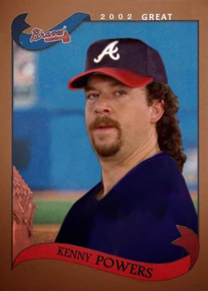 KENNY POWERS AKA Danny Mcbride From Eastbound & Down Style Custom Made ...