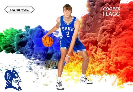 COOPER FLAGG COLOR Blast Style Custom Made Art Card ### 50% off When ...