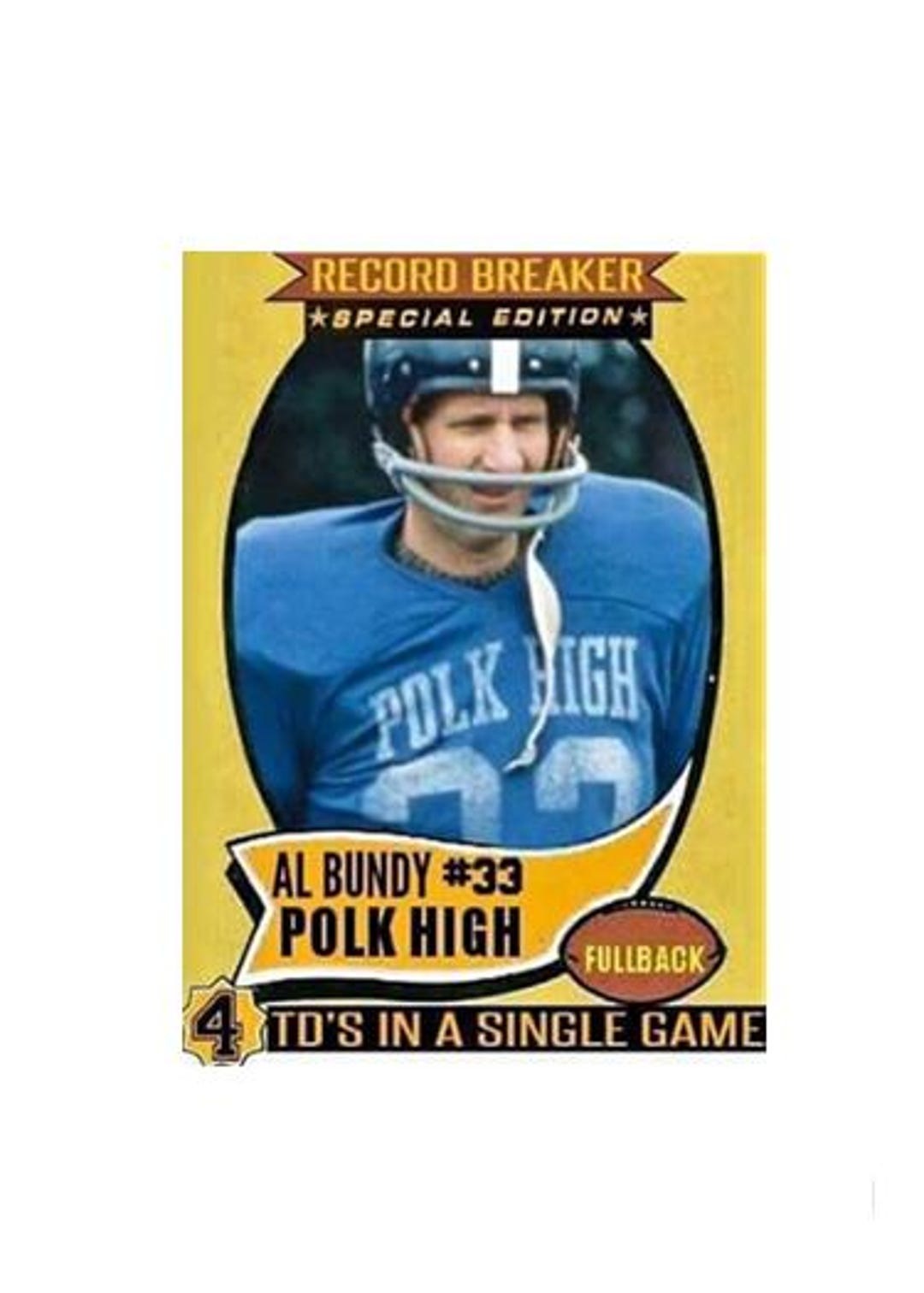 ED O'NEILL as Al Bundy From Married With Children 4 Touchdowns in One ...