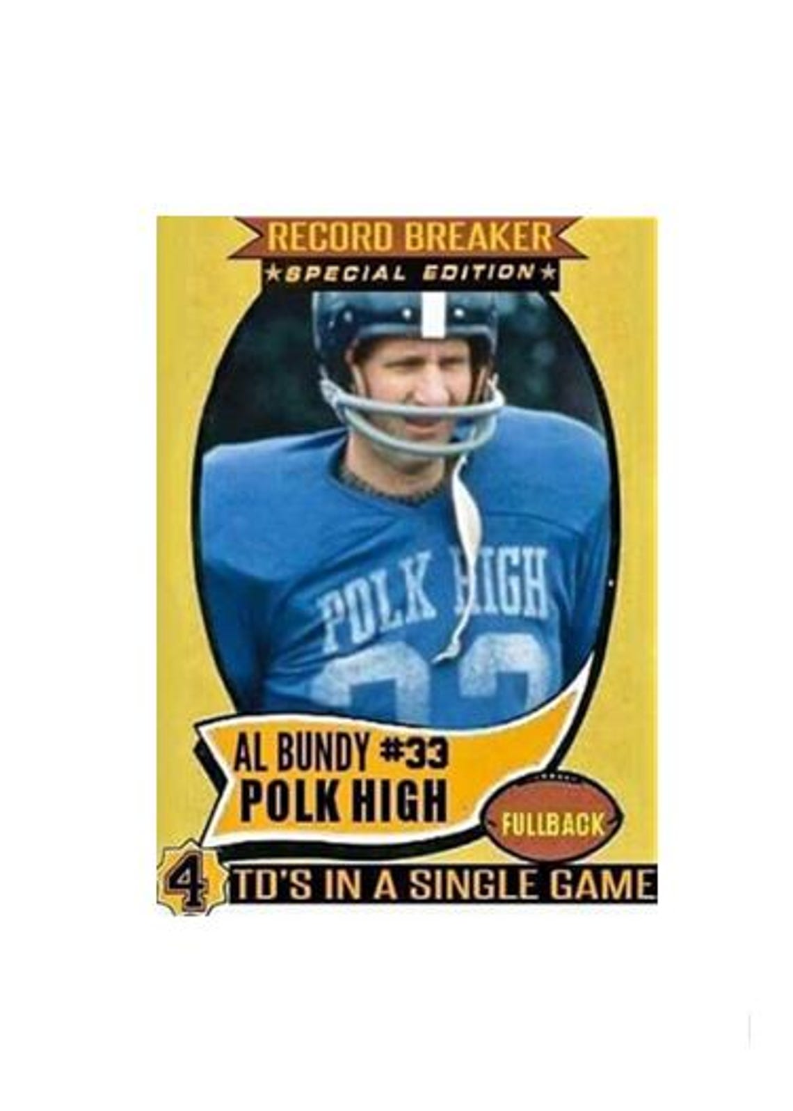 ED O'NEILL as Al Bundy From Married With Children 4 Touchdowns in One ...