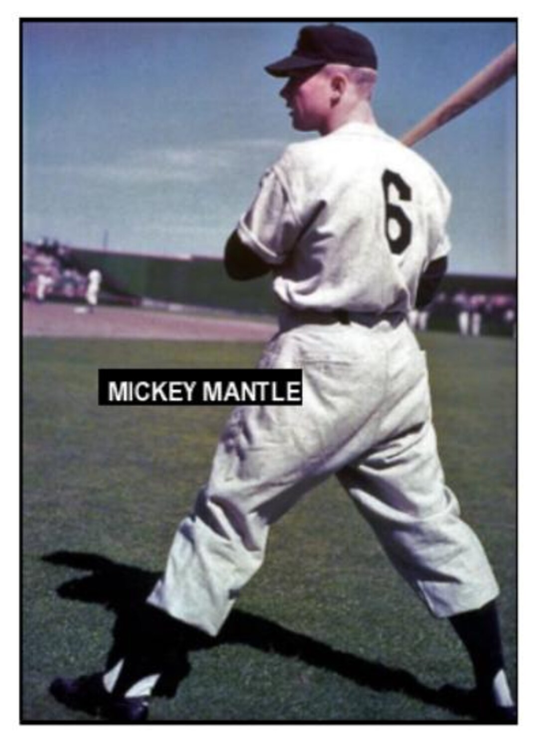 MICKEY MANTLE 1951 Style Custom Made Art Card ### 30% off When You Buy ...