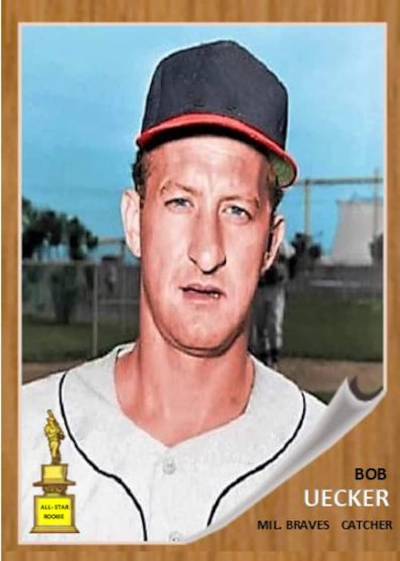 BOB UECKER 1962 Style B Custom Made Art Card - Etsy