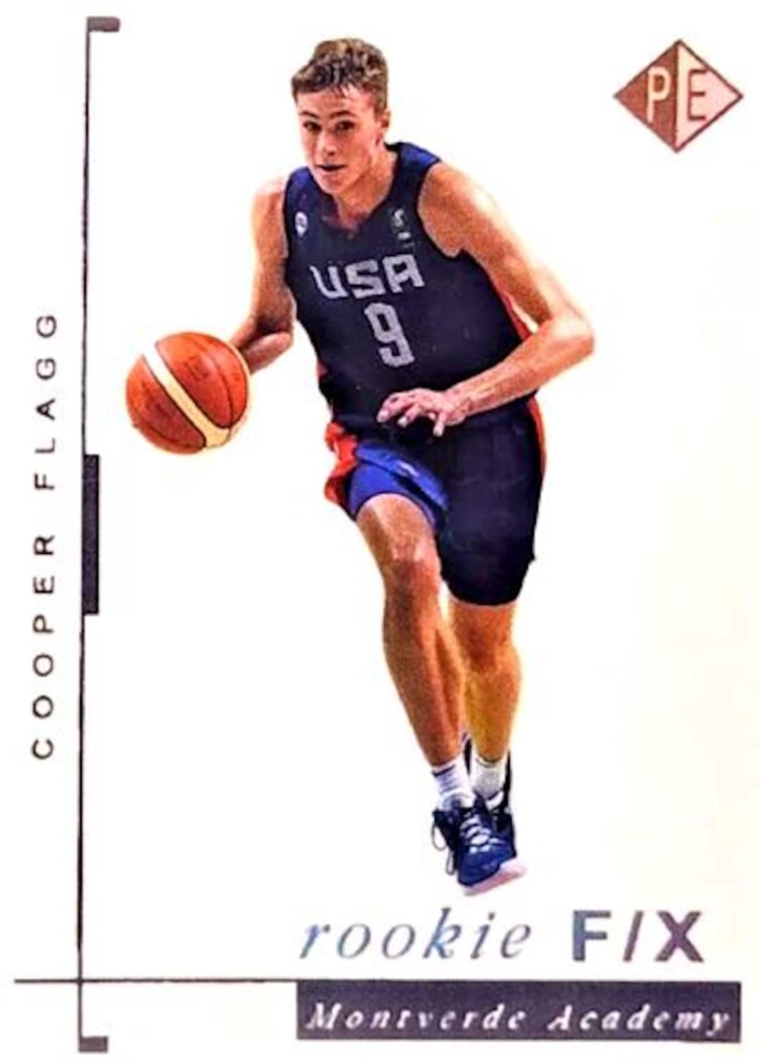 COOPER FLAGG Rookie Style Custom Made Art Card FREE Combined Shipping ...