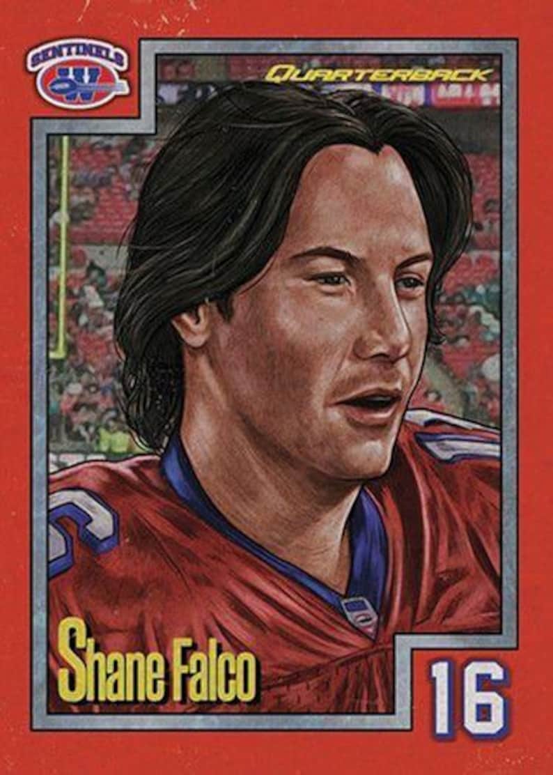 SHANE FALCO Aka Keanu Reeves From the Replacements Style Custom Made ...