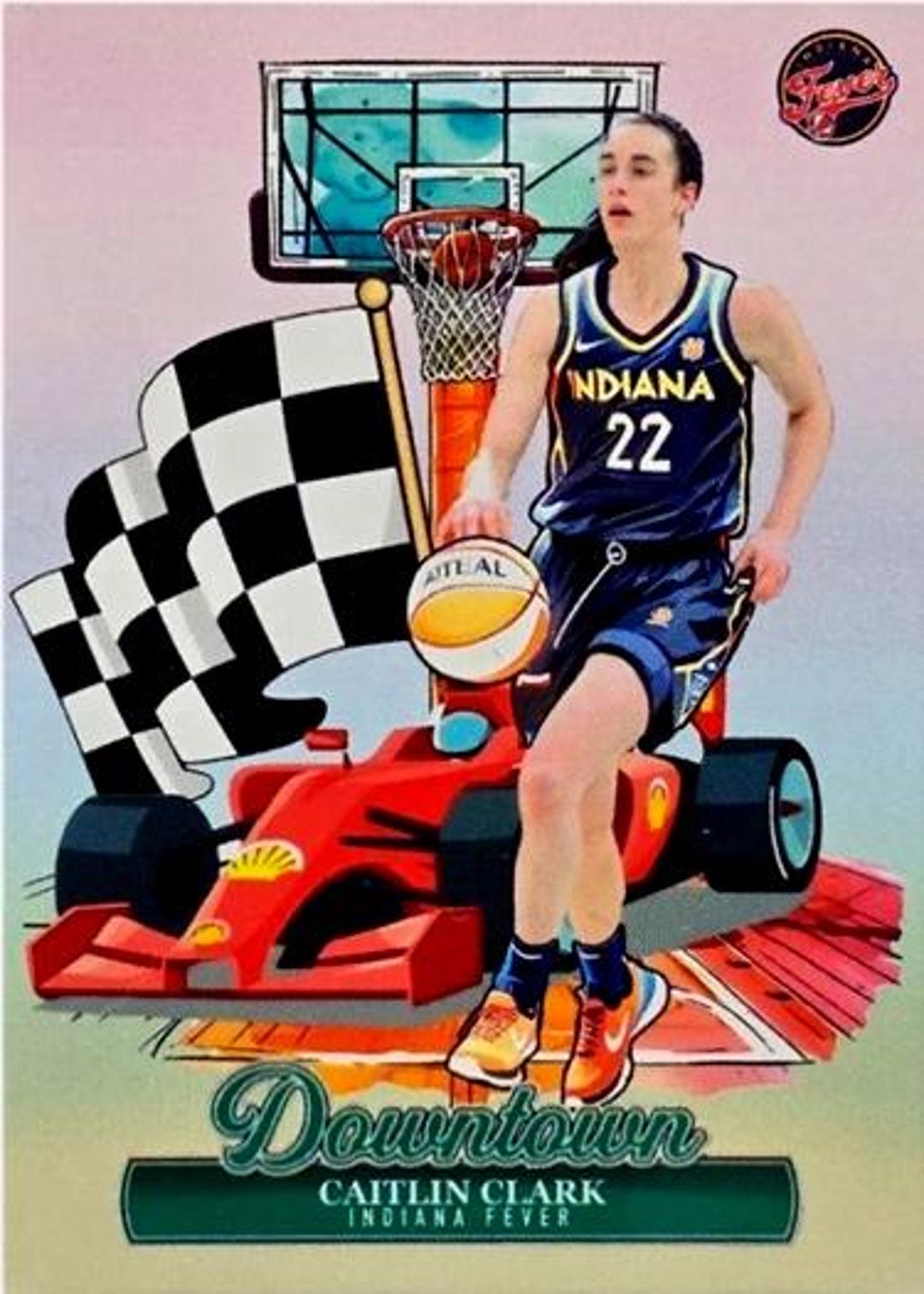 CAITLIN CLARK Downtown Style Custom Made Art Card (50% off 10 or More ...