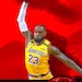 LEBRON JAMES PMG Precious Metal Gems Red Style Custom Made Art Card - Etsy