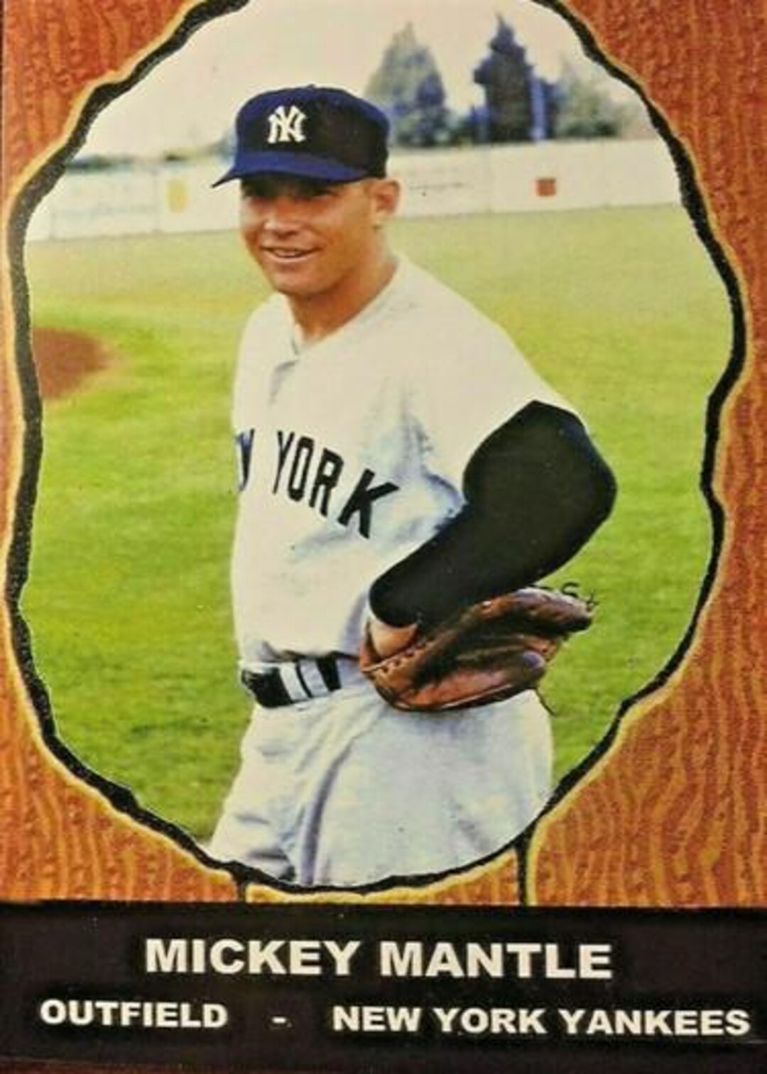 MICKEY MANTLE 1958 HIRES Root Beer Style Custom Made Art Card ### 30% ...
