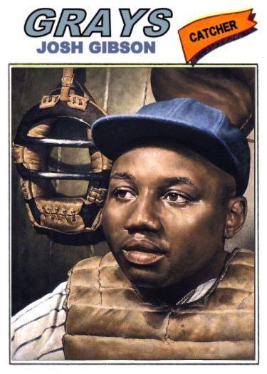 Josh Gibson 77 Greys Style Custom Made Art Card ### 30% off When Plus ...
