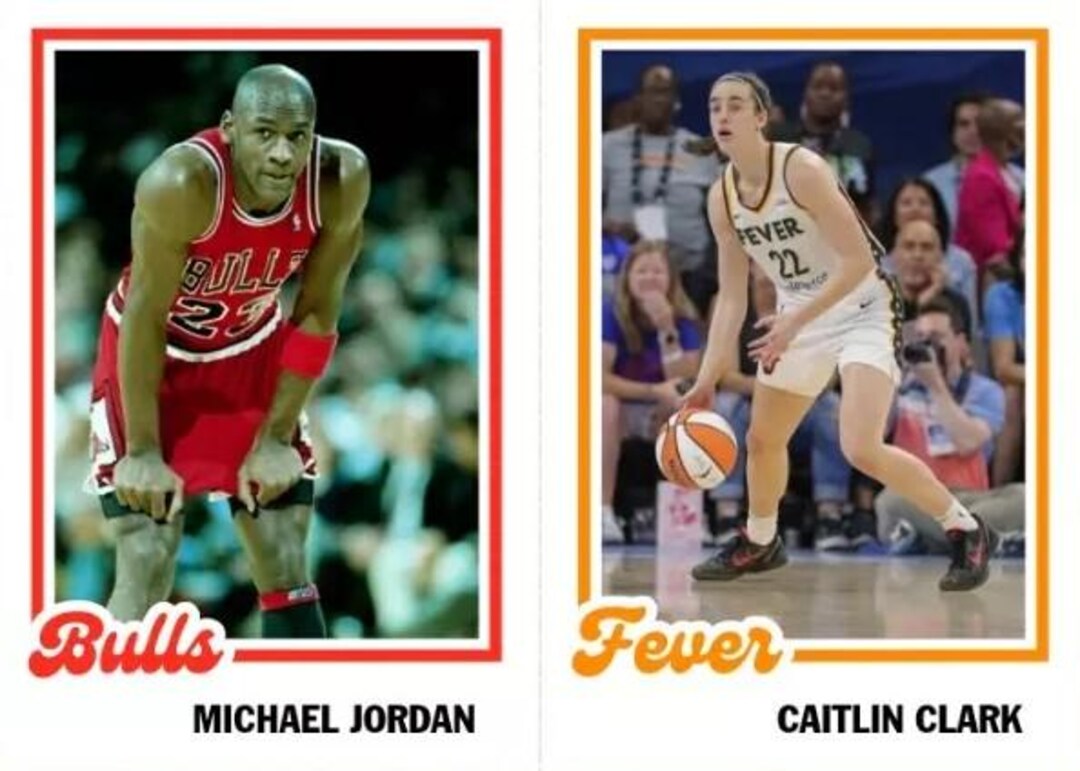 CAITLIN CLARK With/mj 1981 Style Custom Made Art Card (30% off 10 or ...