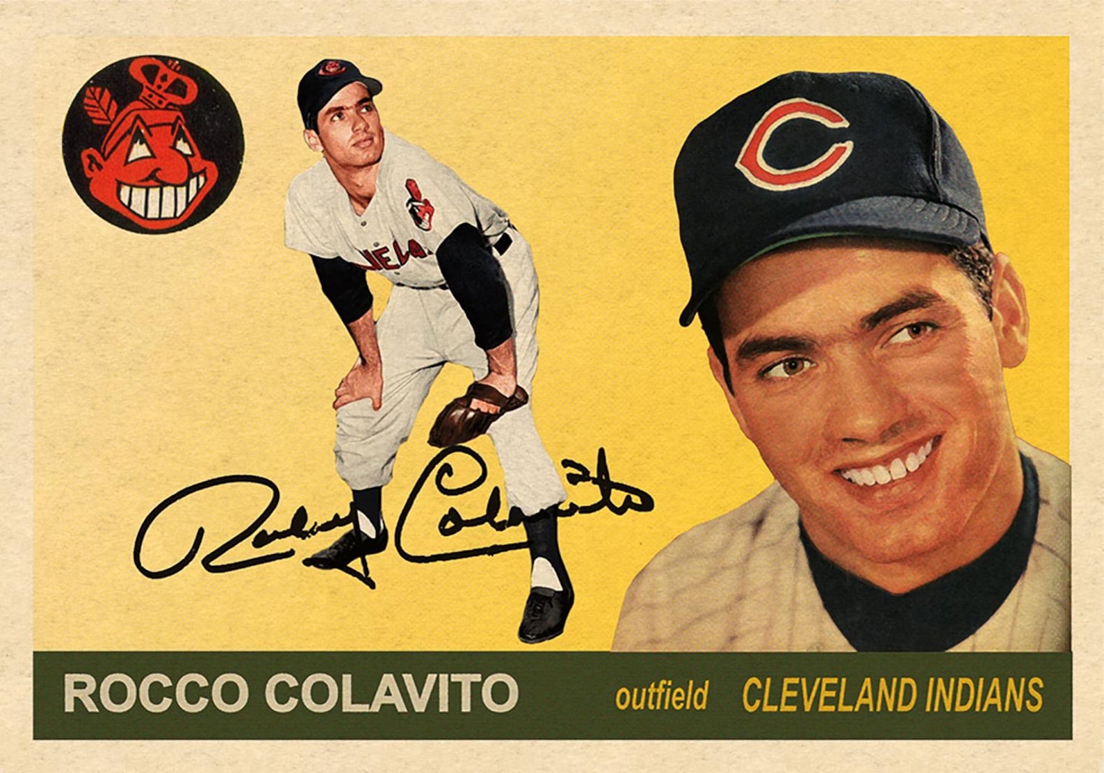 ROCKY COLAVITO 1952 Style Custom Made Art Card ## 50% off & Free ...