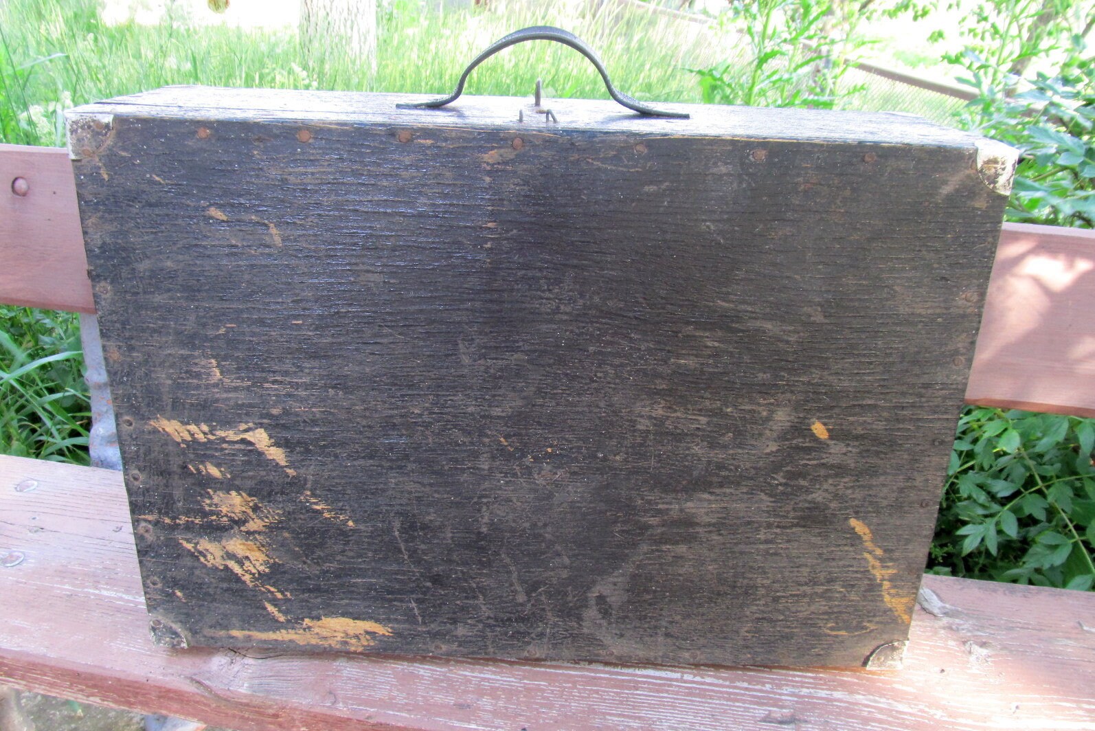 Primitive Handmade Wood Suitcase Antique Wooden Luggage Box - Etsy Canada
