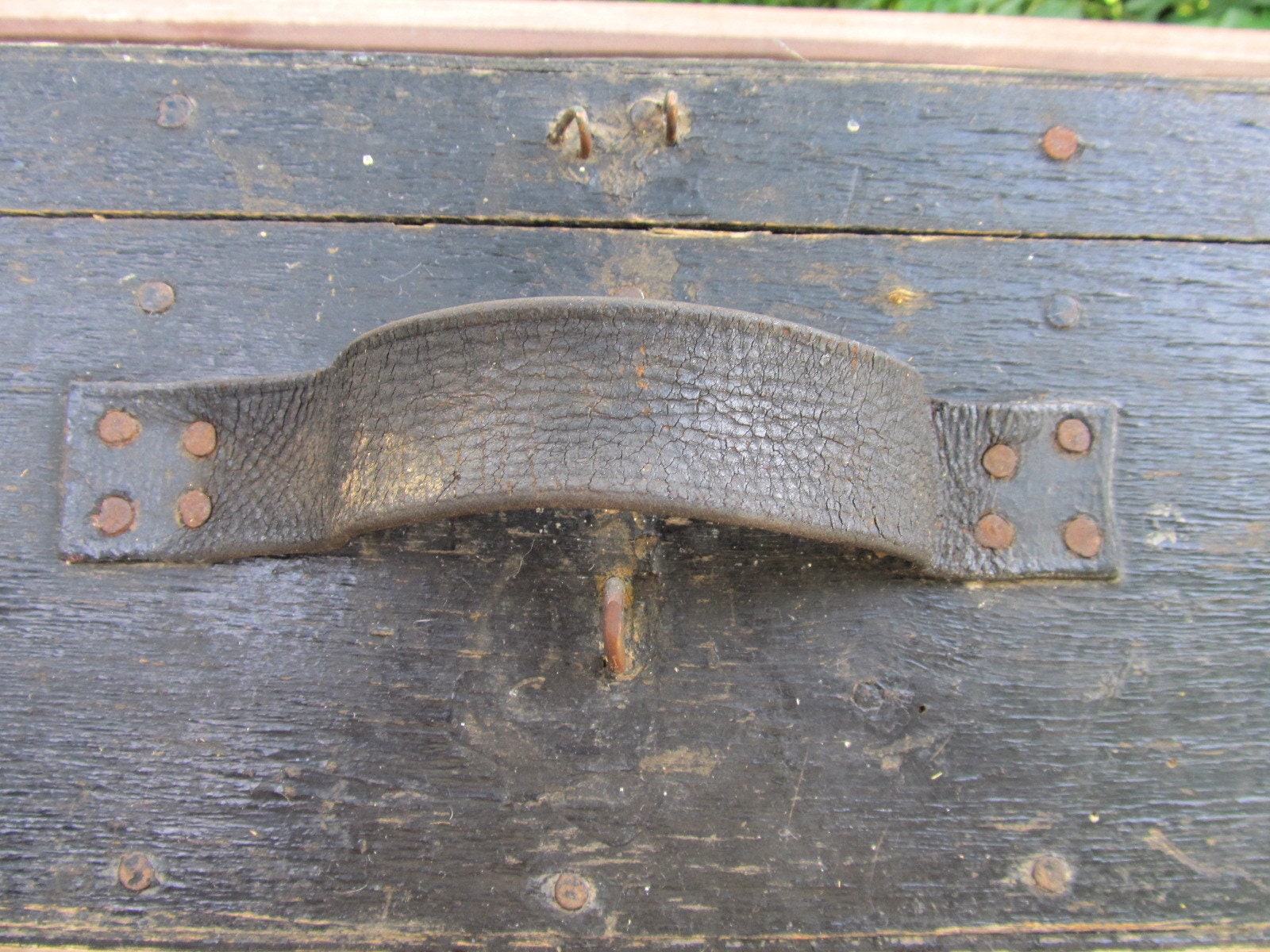 Primitive handmade wood suitcase antique wooden luggage box | Etsy