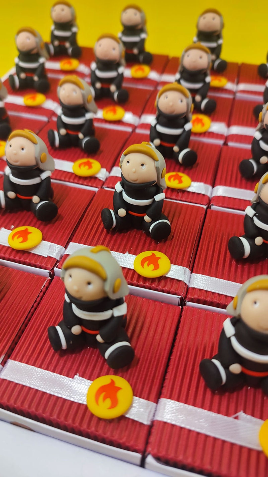 Firefighter Candy Boxes - Etsy