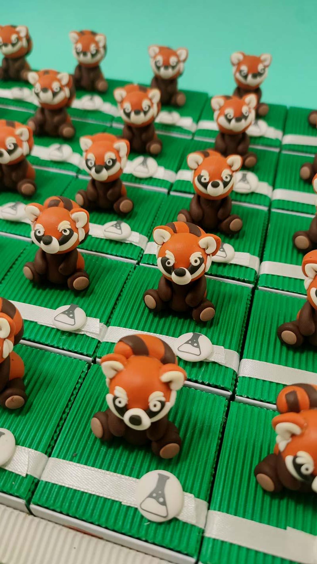 Red Panda Candy Boxes - Etsy
