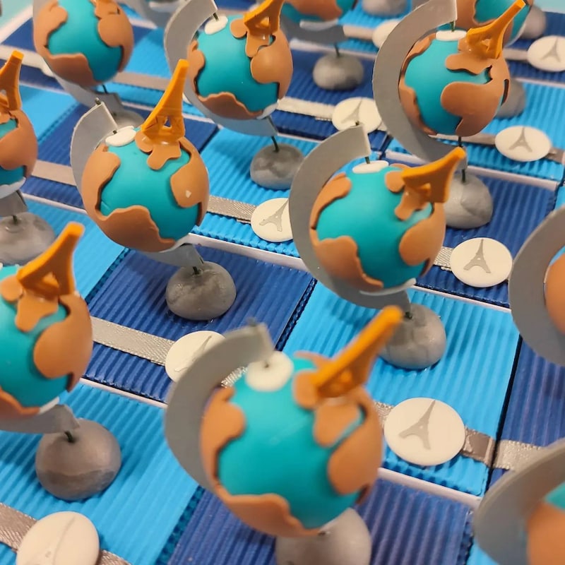 World Map Favour Boxes - Etsy