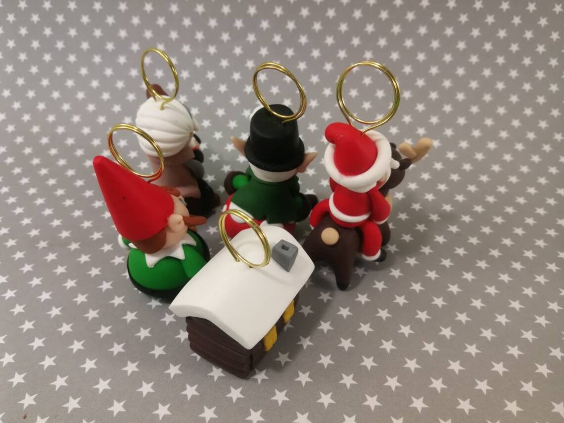 Christmas Character Place Cards - Etsy