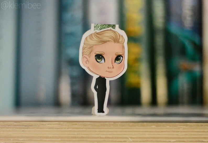 Aaron Warner Shatter Me Series Magnetic Bookmark - Etsy Canada