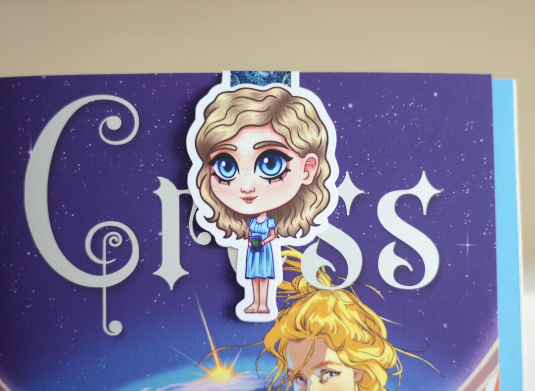 Cress Darnel Lunar Chronicles Magnetic Bookmark - Etsy