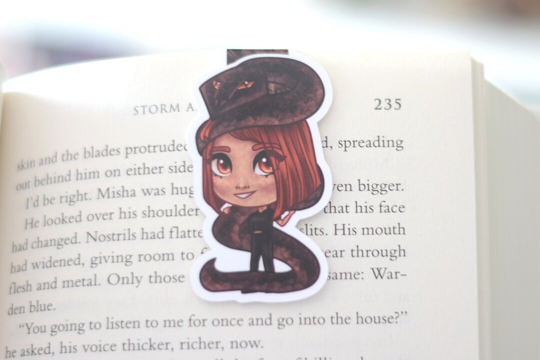 Bambi Dark Elements Magnetic Bookmark - Etsy