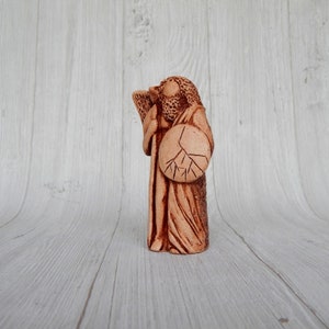 Zeus Statue / Small Figurine of the God Zeus / Made of Clay / - Etsy