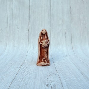 Frau Holle Statue Small Figurine of the Goddess Mother Hulda / Made of ...