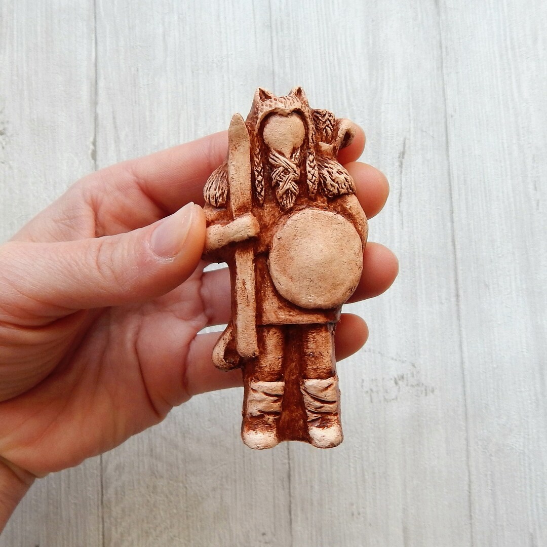 Ullr God Statue Small - Etsy