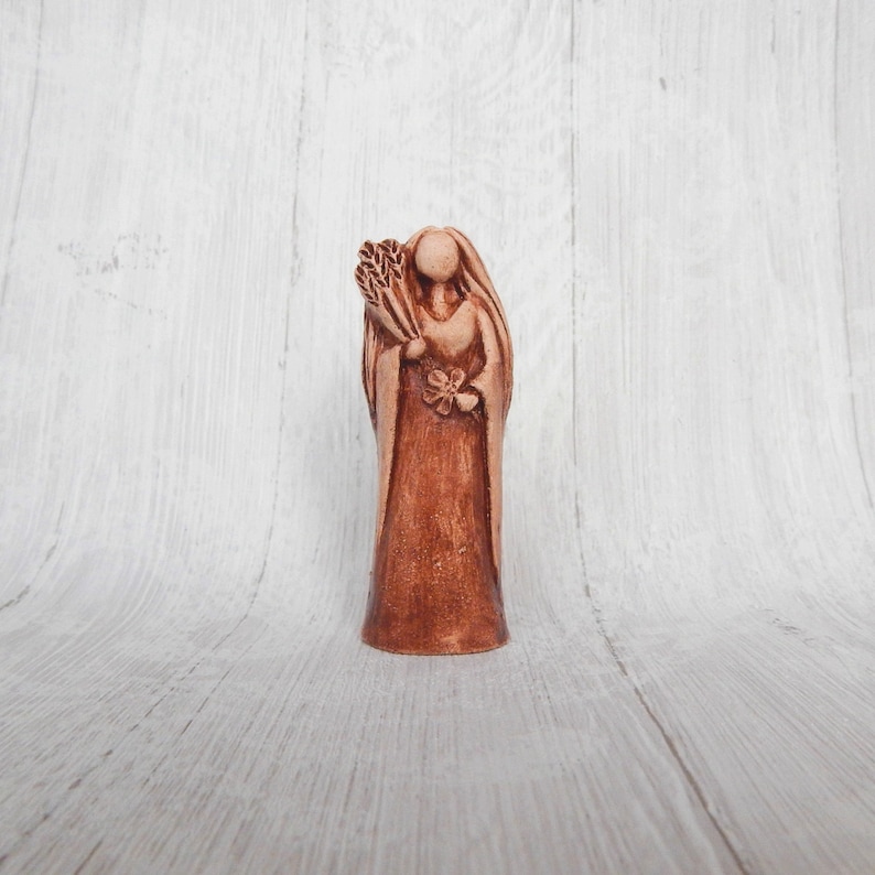 Persephone Statue Goddess Figurine From Clay / Handmade - Etsy
