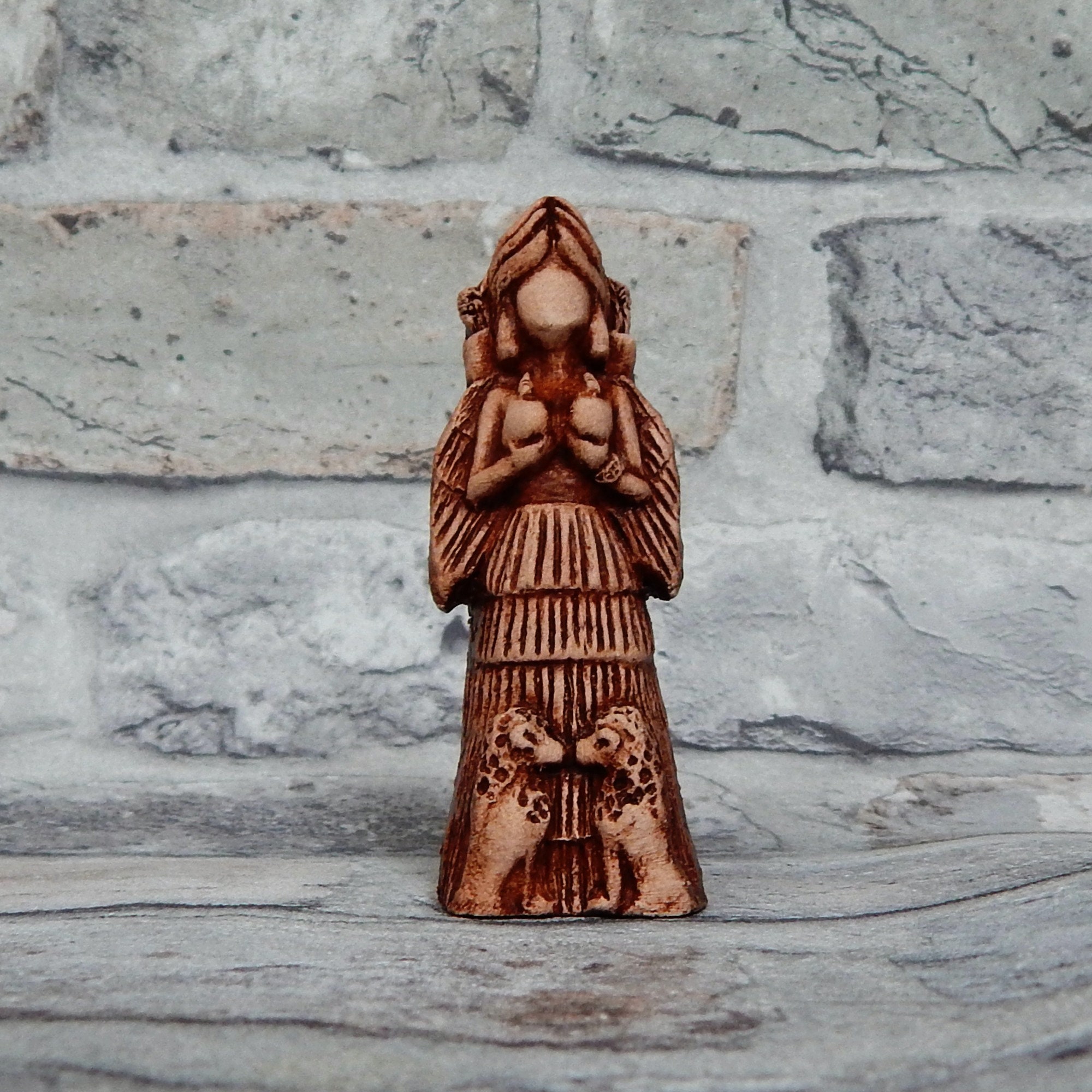 Inanna Statue Ishtar Goddess Statuette for Travel Altar/ - Etsy
