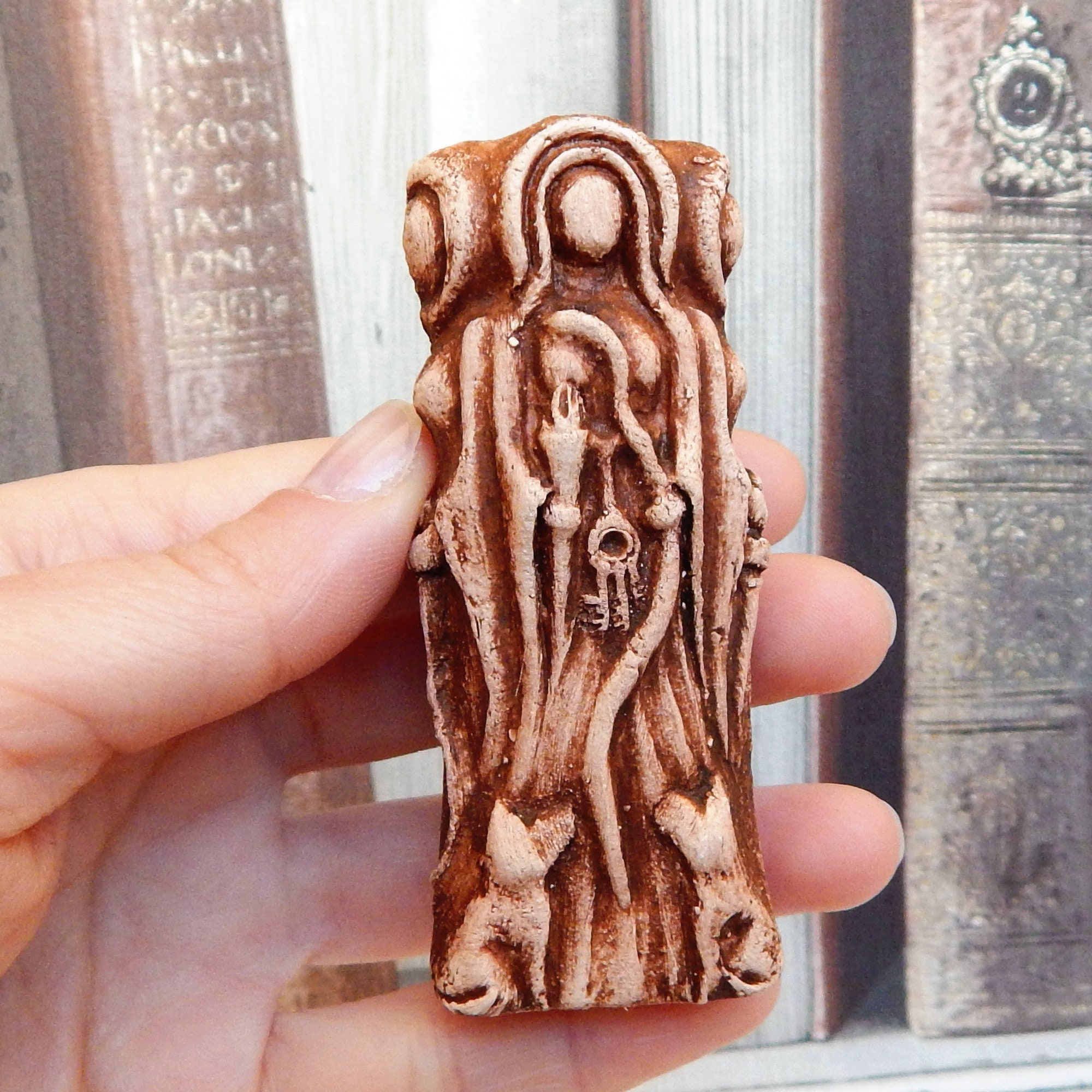 Hecate Statue Goddess Triple Goddess Hekate Maiden Mother - Etsy UK