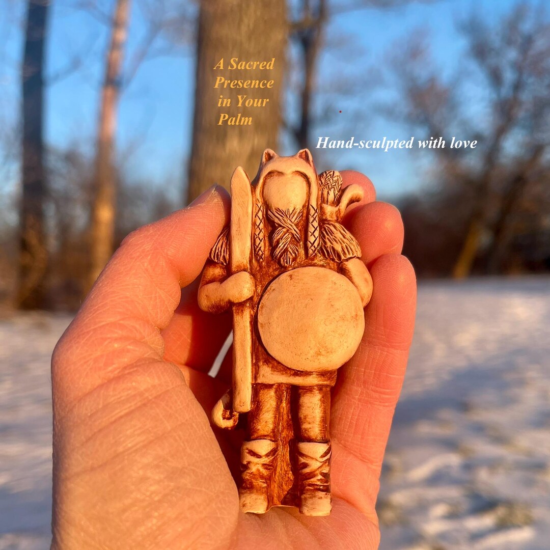 Ullr God Statue Small - Etsy