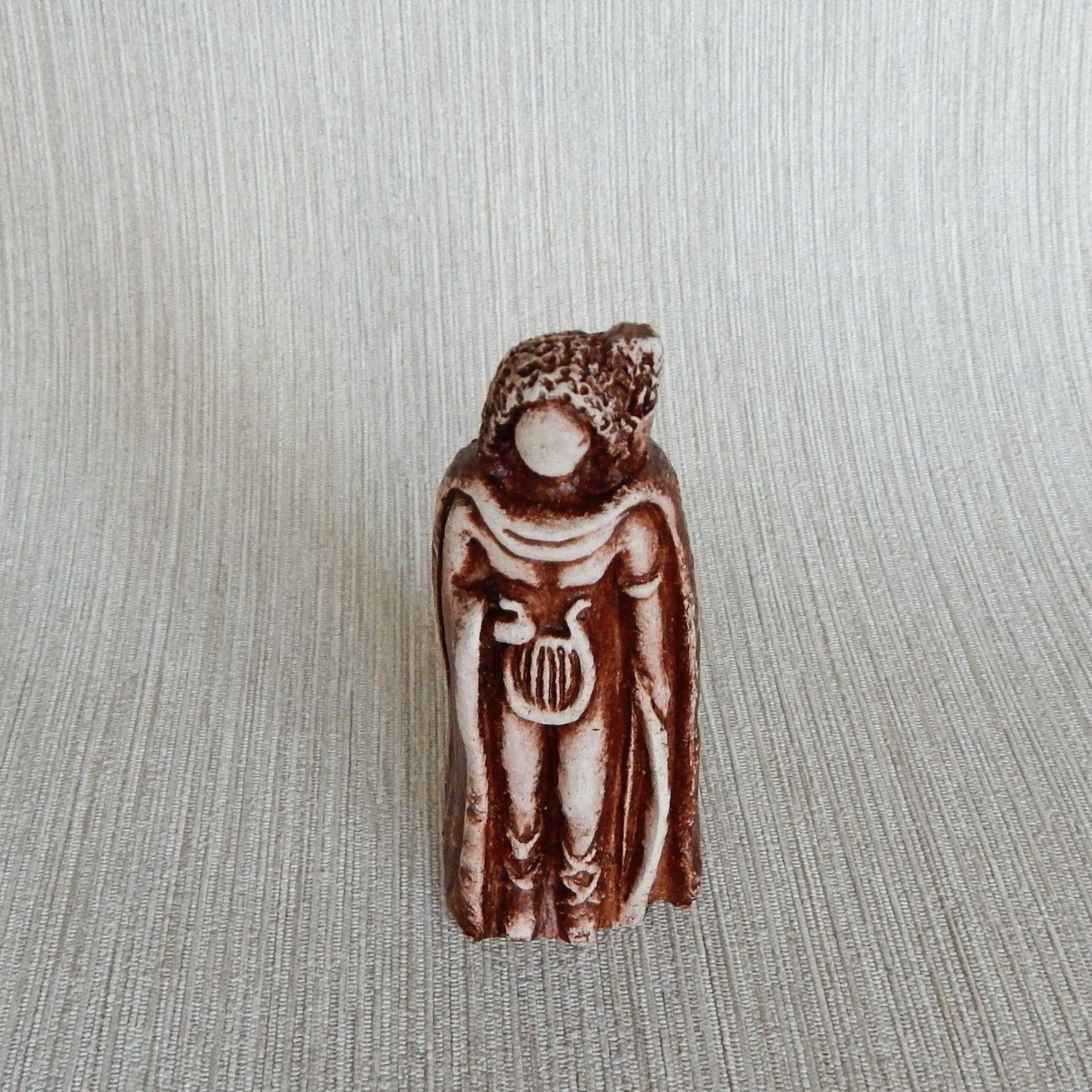 Apollo Statue God / Phoebus / Apolo Mini Figure of Clay / He is the Son ...