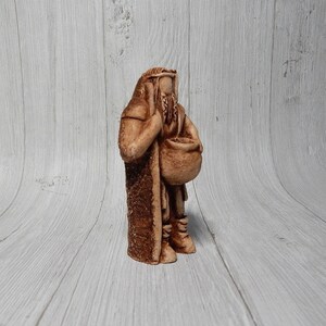 Dagda Statue Pocket Travel Home Altar, Celtic God Handmade Clay ...
