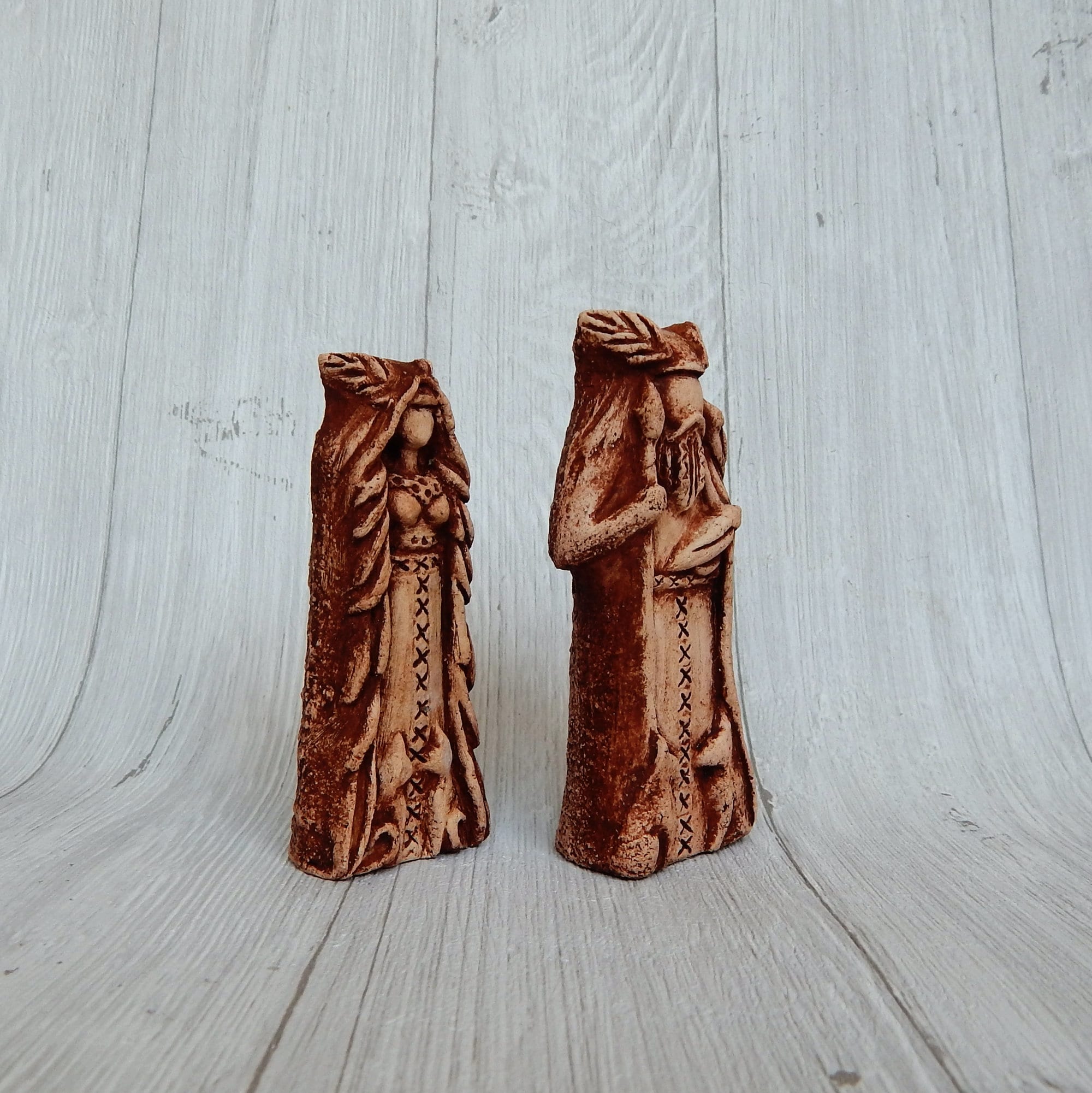 Freya and Odin Statue / Odin and Freya Figurines Are Made of | Etsy