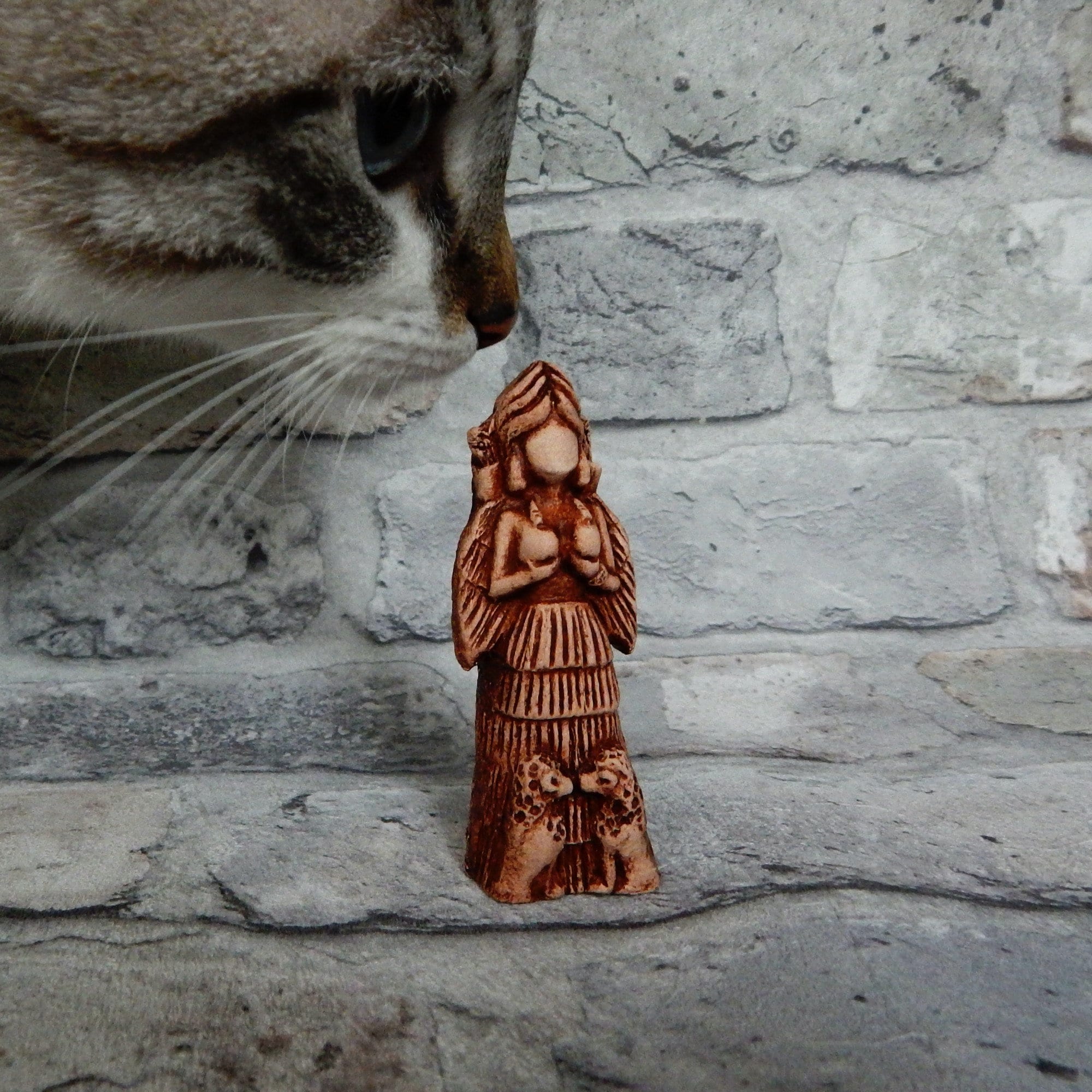 Inanna Statue Ishtar Goddess Statuette for Travel Altar/ Goddess of ...