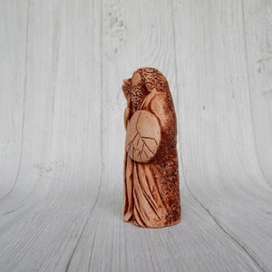 Zeus Statue / Small Figurine of the God Zeus / Made of Clay / - Etsy