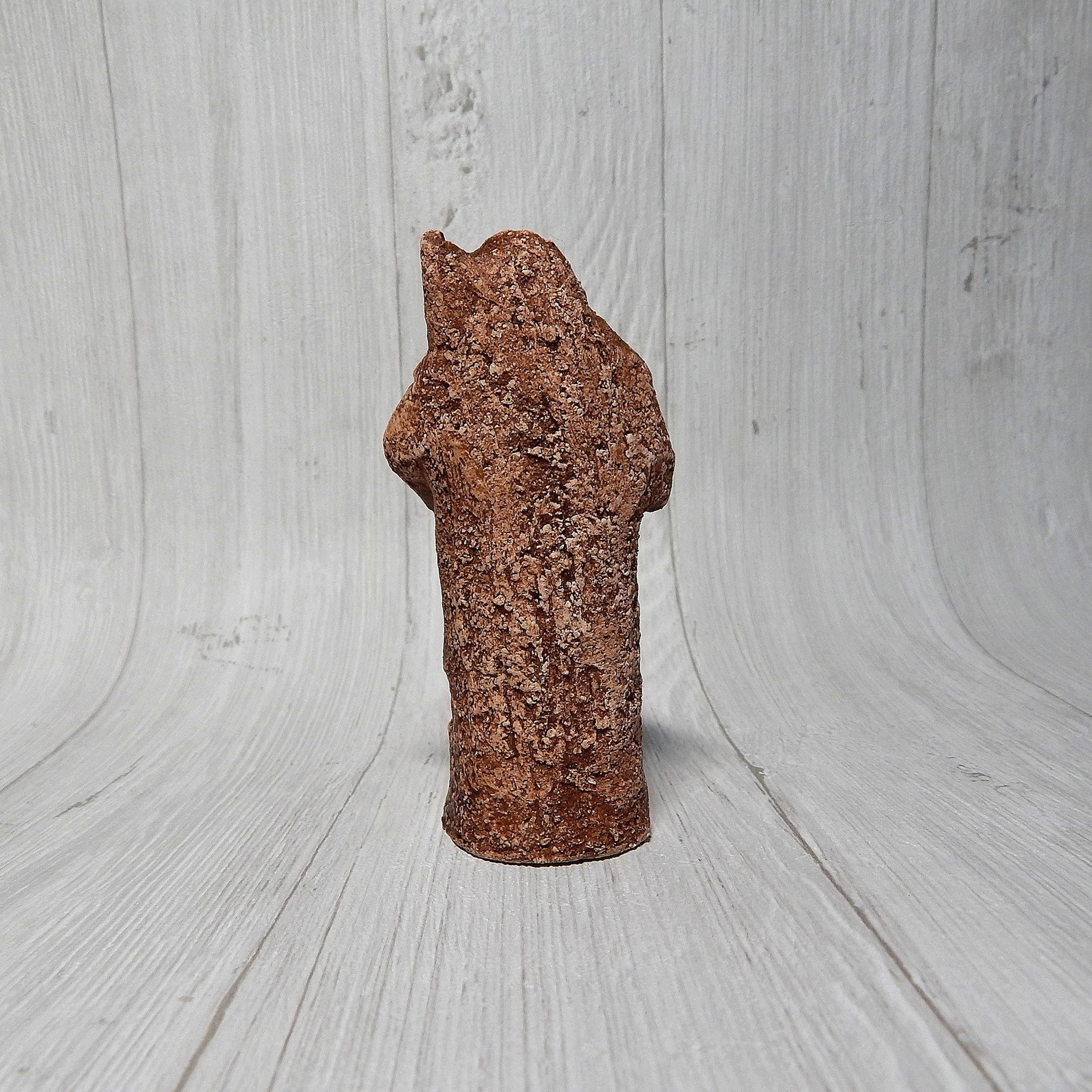 Dagda Statue Pocket Travel Home Altar, Celtic God Handmade Clay ...