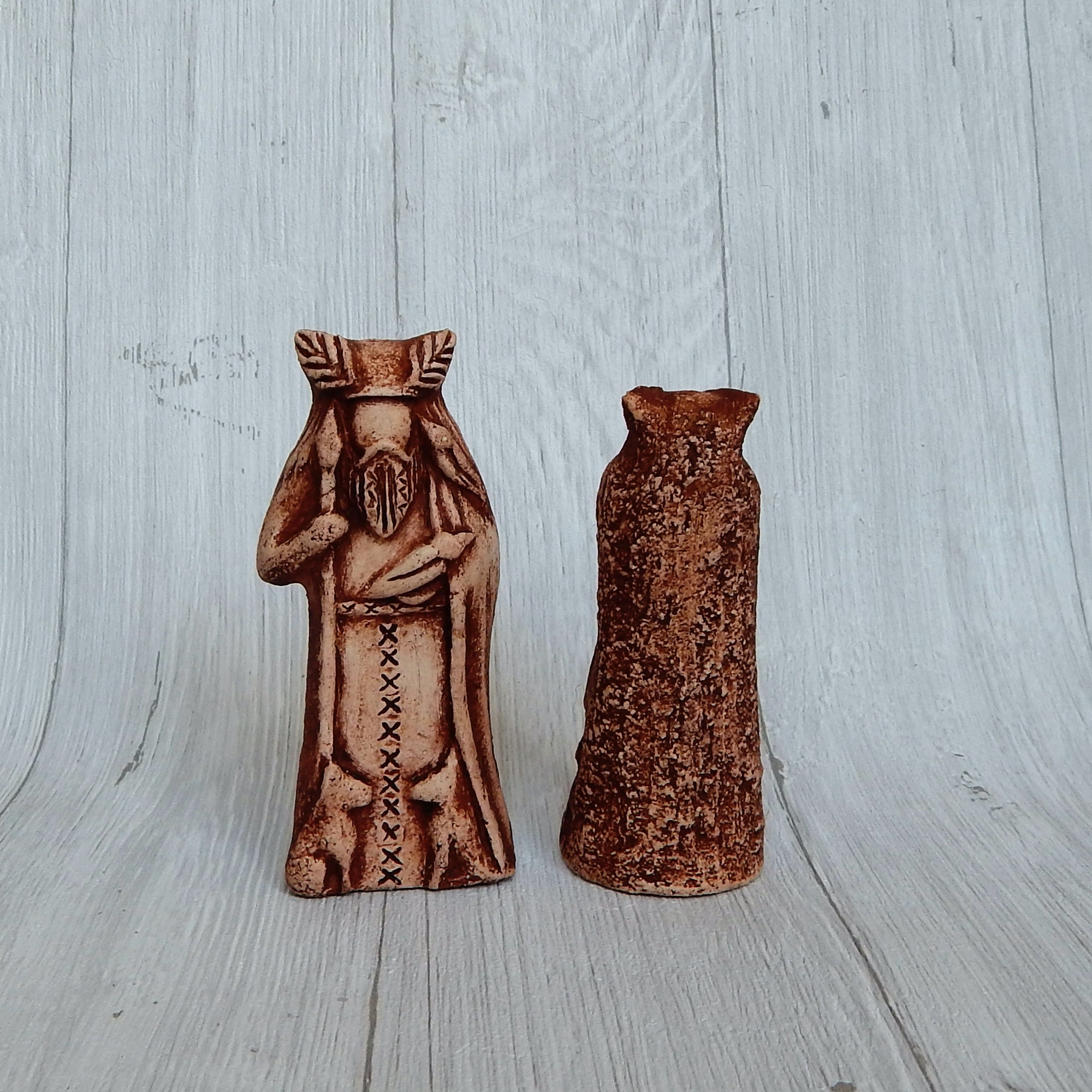 Freya and Odin Statue / Odin and Freya Figurines Are Made of | Etsy