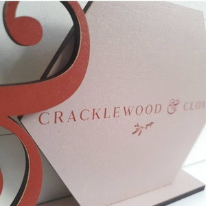 Logo Photo Prop, Branded Social Media Photo Props, Sign, Wooden Logo ...