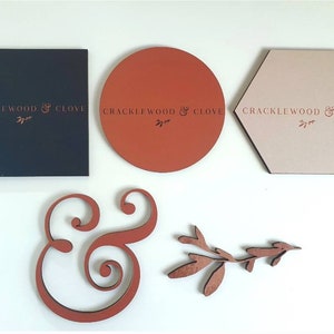 Logo Photo Prop, Branded Social Media Photo Props, Sign, Wooden Logo ...